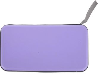 Cabilock DVD-Aufbewahrungstasche aus Hartplastik - Rei&szlig;verschluss, 80 F&auml;cher, Hartschalenetui zur Aufbewahrung von CDs, Musik und Spielen - Violett, DVD-Organi