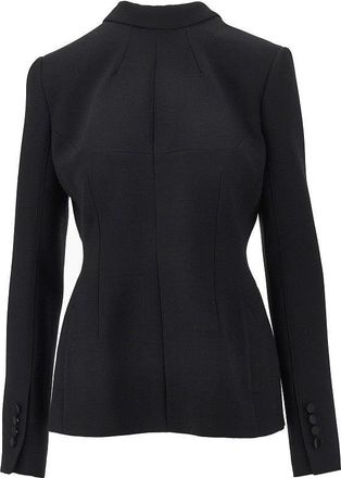 Dolce & Gabbana Wool double crepe back to front jacket Woman 42