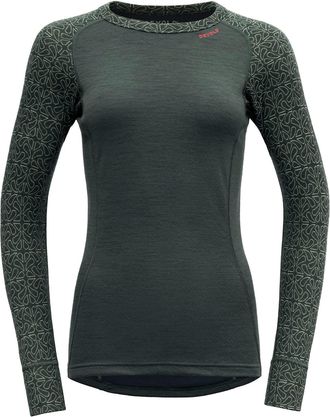 Devold Damen Duo Active Merino 210 Shirt Tshirt, Wald, XXL