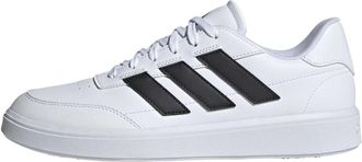 adidas Herren Courtblock Shoes Schuhe, Cloud White/Core Black/Cloud White, 45 1/3 EU