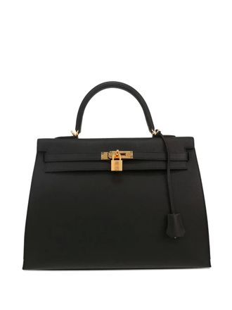 Hermès sac à main Kelly 35 (2022) - Noir