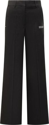 Off-white Femme, Pantalons, Noir, Taille: 42 FR Pantalon large