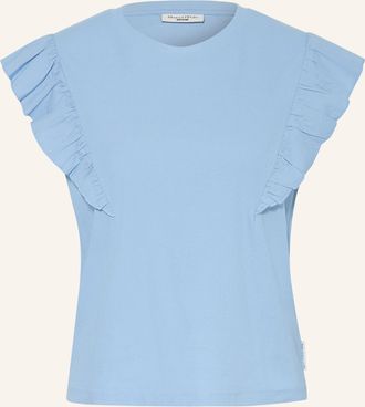Marc O'Polo Denim Marc Opolo Denim Top Mit R&uuml;schen blau