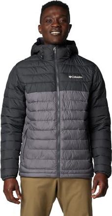 Columbia Manteau à capuche Powder Lite II, prêt pour laventure, réfléchissant la chaleur, construction poids plume, éléments personnalisables - Hommes