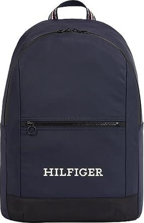 Tommy Hilfiger Homme Sac &agrave; Dos Dome Bagage Cabine, Multicolore (Space Blue), Taille Unique