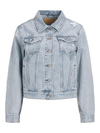 Jack & Jones Womens JXMELINA Regular Jacket CR3013 SVG Jeansjacke, Light Blue Denim, XL