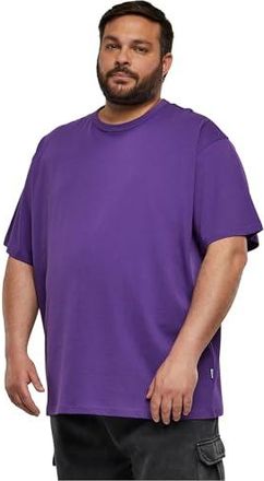 Urban Classics Organic Basic Tee, T-Shirt Homme, Realviolet