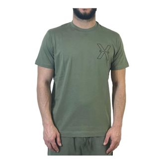 John Richmond Homme, Tops, Vert, Taille: XL T-Shirt Casual