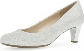 Gabor Femme Escarpins, Dame Escarpins Classiques,Noble,Escarpin de Mariage,Chaussures de soirée,Festif,élégante,Argent (Silber) / 60,37.5 EU / 4.5 UK