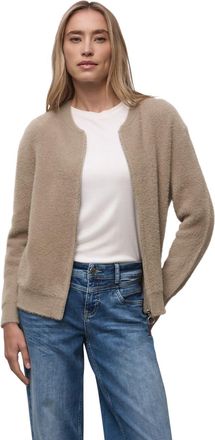 Street One Cardigan im Blouson-Look Mocha Glow 40