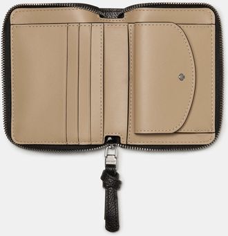 Kate Spade New York Kate Spade Loop Zip-Rundum-Geldb&ouml;rse f&uuml;r Frauen in Schwarz | Leder
