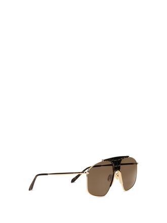 Alaia AA0098S002 Square Aviator Sunglasses - Brown