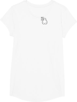 Disney Big Hero 6 Baymax Sitting Pocket Logo T-Shirt