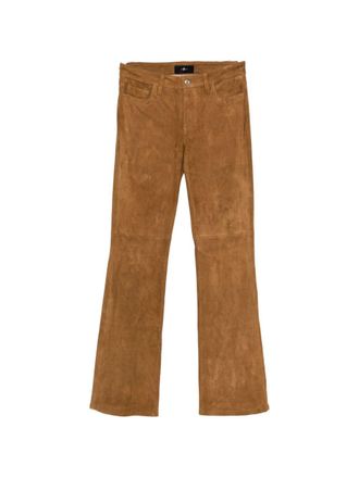 Seven 7 Pantalon en cuir su&eacute;d&eacute; Seven