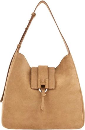 Hogan Femme, Sacs, Brun, Taille: ONE Size H01X Hobo Vertical Bag