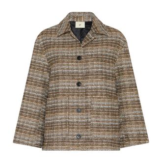 Julie Fagerholt - Heartmade Femme, Vestes, Multicolore, Taille: 40 FR Veste en tweed