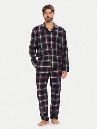HUGO BOSS Pyjama Holiday 50550756 Dunkelblau Regular Fit