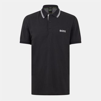 HUGO BOSS Paddy Pro Poloshirt f&uuml;r Herren, Baumwolle Piqu&eacute; (Dunkelblau)