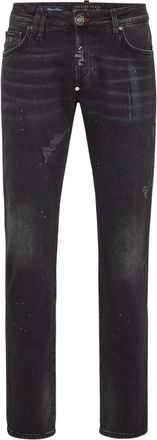 Philipp Plein Homme, Jeans, Noir, Taille: W32 Jeans Coupe Droite