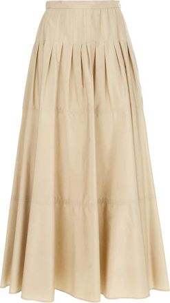Max Mara Femme, Jupes, Beige, Taille: 34 FR Maxi Skirt