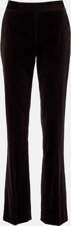 Ralph Lauren Collection Pantalon droit en velours de coton mélangé