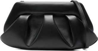 Themoir&egrave; Femme, Sacs, Noir, Taille: ONE Size Gathered Detail Clutch