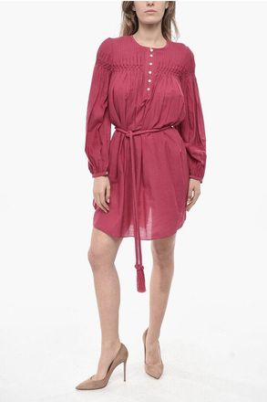 Isabel Marant ETOILE Cotton-Blend Blouse ADELIANI With Belt size 40