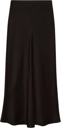 Anine Bing Femme, Jupes, Noir, Taille: 40 FR Bar Silk Skirt