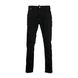 Dsquared2 Homme, Jeans, Noir, Taille: XL Skater Jeans skinny