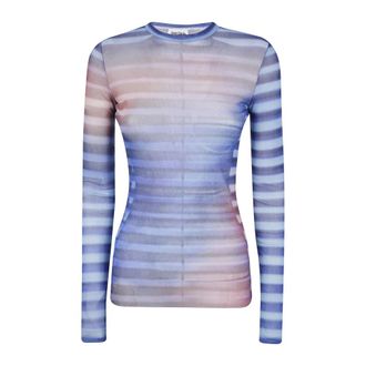 Jean Paul Gaultier Damen, Oberteile, Blau, XSGr&ouml;&szlig;e