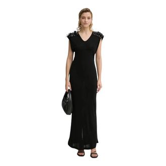 Bruuns Bazaar BirchBBDorit Kleid - - Dresses - Damen - Schwarzk - L