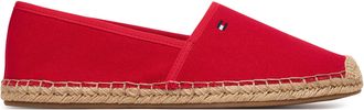Tommy Hilfiger Espadrilles Tommy Hilfiger Flag Canvas Espadrille FW0FW08541 Rot