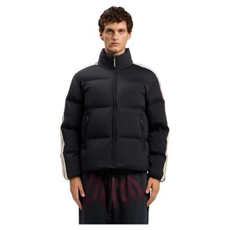 Palm Angels Homme, Vestes, Noir, Taille: L Classic Logo Track Down Jacket