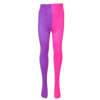 Pretyzoom Rose Rot Lila Frauen in Voller L&auml;nge Get&ouml;nten Strumpfhosen Kost&uuml;m Legging Strumpfhosen Freie Gr&ouml;&szlig;e Farben Party Legging Str&uuml;mpfe