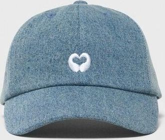 Maje Casquette En Denim - Bleu - Maje