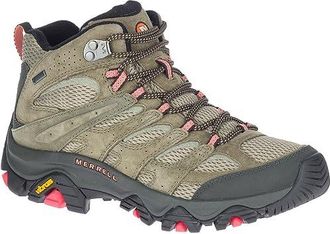 Merrell Femme Moab 3 Mid Gtx Chaussures-trekking-femme, Olive, 37.5 EU