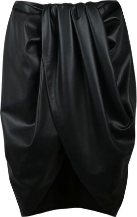 Stella McCartney Femme, Jupes, Noir, Taille: 38 FR Jupe Longuette