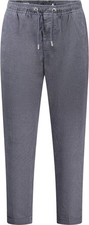 Guess Homme, Pantalons, Bleu, Taille: W33 L28 Axel Fleece Chino Pants