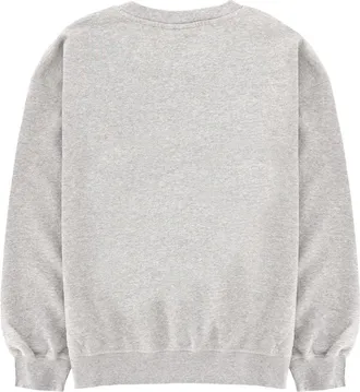 Ganni Organic Cotton Print Sweatshirt - Gray