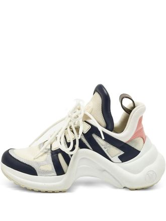 Louis Vuitton Archlight Sneakers mit runder Kappe - Nude
