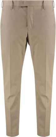 PT01 Pt01, Homme, Pantalons, Beige, Taille: XL Pantalon de costume ajust&eacute;