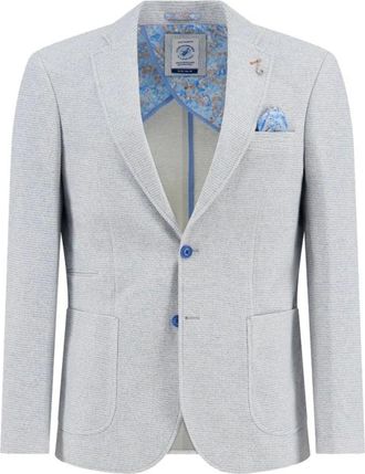 A Fish Named Fred Homme, Costumes, Bleu, Taille: 2XL Veste boucl&eacute;e