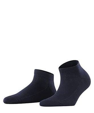 Falke Family W SN coton unies 1 paire, Chaussettes basses Femme, Bleu (Marine 6129) nouveau - écologique, 39-42