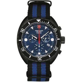 Swiss Alpine Military Swiss Alpine Military Herren Armbanduhr NATO-Armband 7066.9675 - - Accessories - Herren - Schwarzk - ONE SIZE