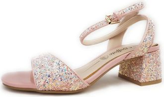 Buffalo Damen RAINELLE Sandale mit Absatz, PINK, 40 EU