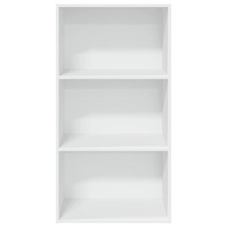 Generic Aufbewahrungs-B&uuml;cherregal, Vertikaler Offener Regal-Organizer, B&uuml;cherregal aus Holzwerkstoff f&uuml;r Wohnzimmer, Schlafzimmer, B&uuml;ro (Wei&szlig; 70)
