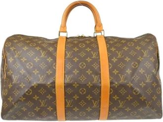 Louis Vuitton unisex, Pre-owned, Brun, Taille: ONE Size Sac Keepall Pre-owned