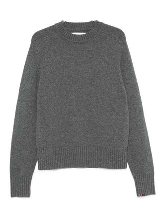 Extreme Cashmere Pull Col Rond - Gris