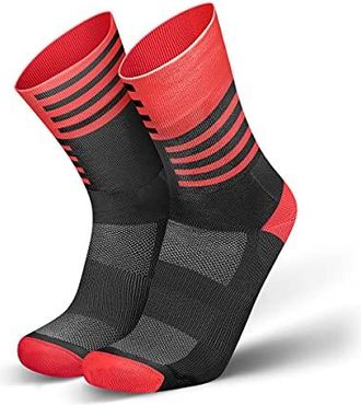 INCYLENCE Chaussettes de sport Wings - pour le running - hautes/légères/respirantes - protection contre les ampoules