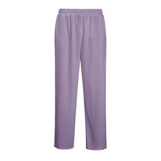 Generic Pantalon de jogging pour homme, taille &eacute;lastique, jambes larges, d&eacute;contract&eacute;, ample, avec poches, pantalon de jogging pour homme UK, violet, XXL